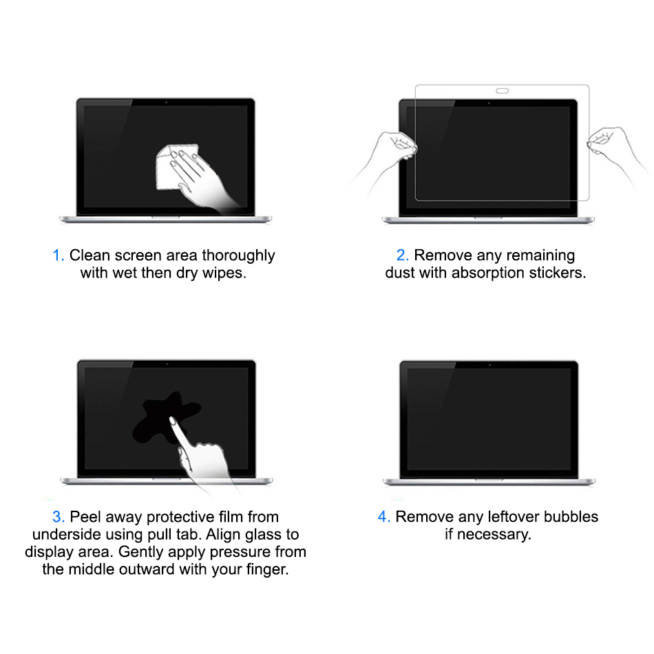 9H Tempered Glass Screen Protector for 13-inch MacBook Air (2020)